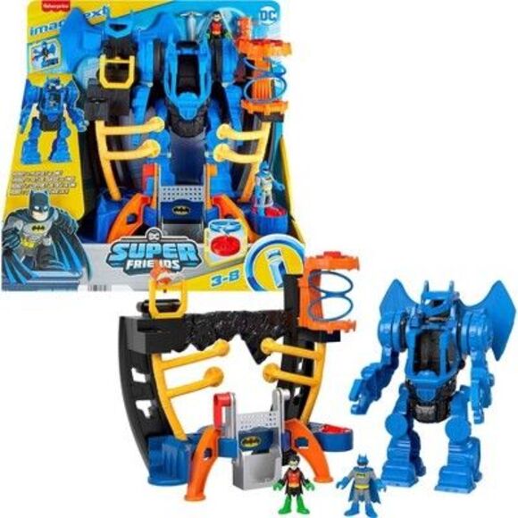 DC Comics | Toys | Imaginext Dc Super Friends Batman Playset Robo ...